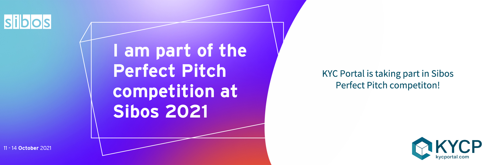 KYC Portal is taking part in Sibos 2021 Perfect Pitch competition! -CDD, AML and Compliance ...