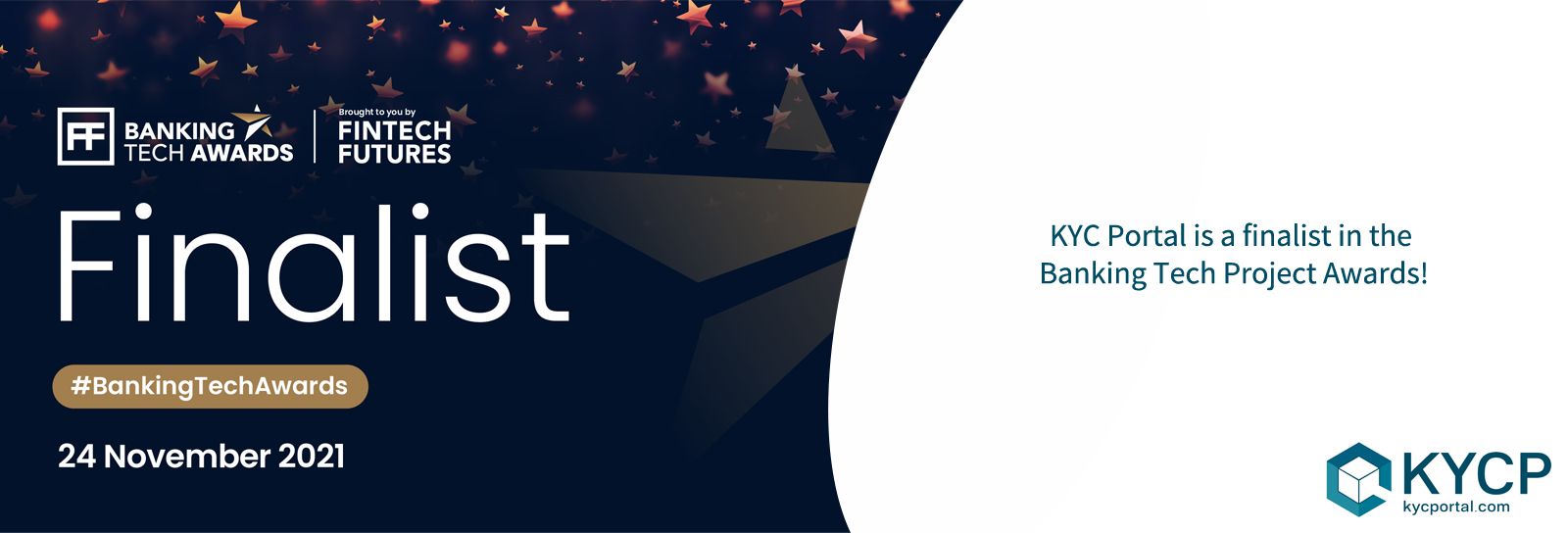 KYC Portal is a finalist in the Banking Tech Project Awards! -CDD, AML ...