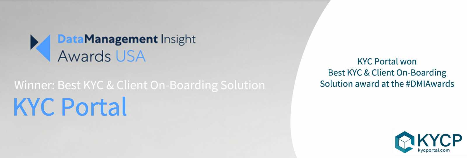 KYC Portal has won an award at the Data Management Insight Awards USA! -CDD, AML and Compliance ...