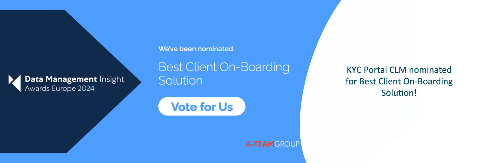 KYC Portal CLM is shortlisted for the Best Client On-Boarding Solution 2024! -CDD, AML and ...